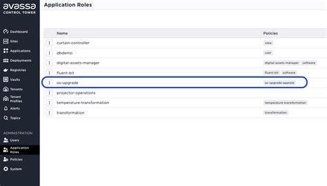 Automated Os Upgrades Avassa Docs