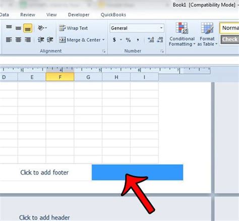How To Put The Worksheet Name In The Footer Of An Excel 2010 Worksheet