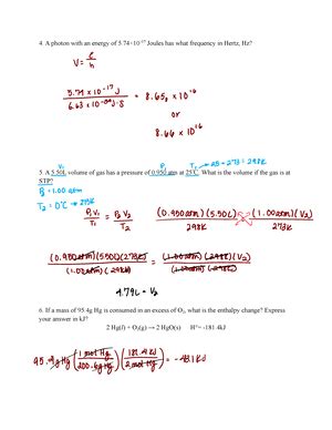 Lab 6 An Unknown Binary Mixture Name Gabor Pohl Chemistry 225 An