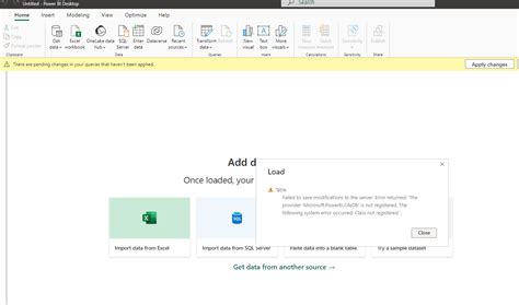 Loading Data Error Message Microsoft Fabric Community