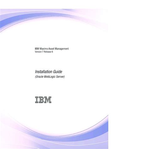 pdf ibm maximo asset management installation guide oracle