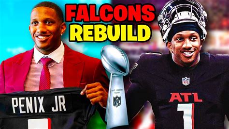 I Rebuilt The Atlanta Falcons Madden 25 Rebuild Youtube