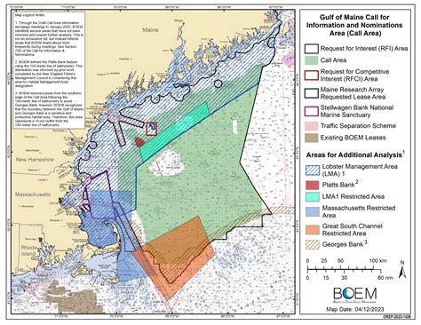 Boem Advances Offshore Wind Leasing Process In The Gulf Of Maine