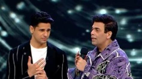Jhalak Dikhhla Jaa Karan Johar Teases Sidharth Malhotra About His Rumoured Relationship With