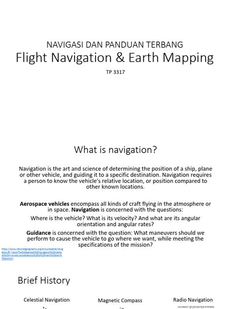 1 Flight Navigation Earth Mapping Pdf