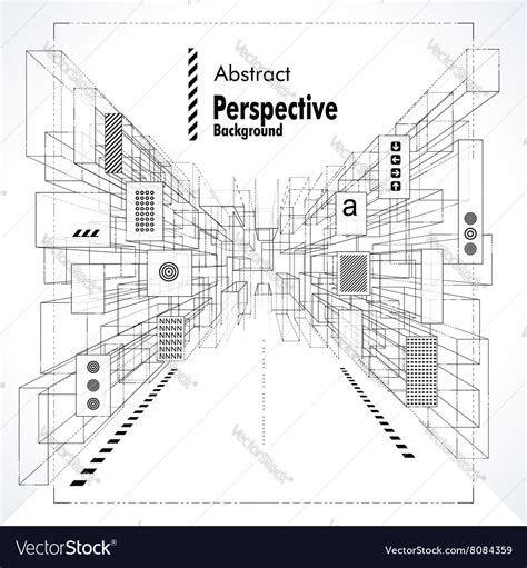 Abstract Architecture Background Royalty Free Vector Image