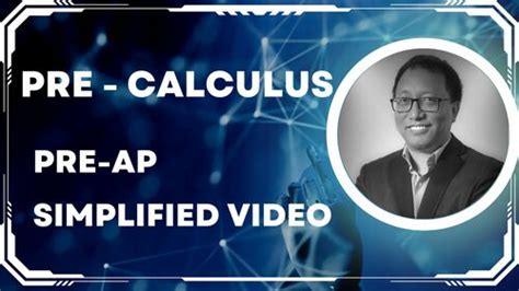 Pre CalculusPre AP Pre Calculus Simplified Video Series TPT