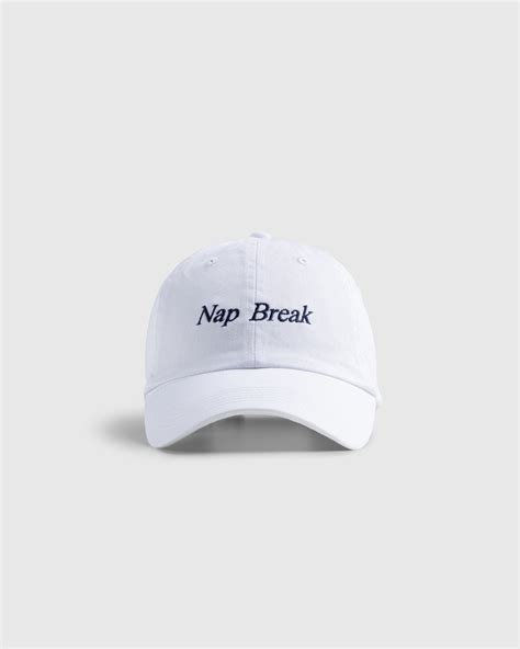 Ho Ho Coco Nap Break Cap White Navy