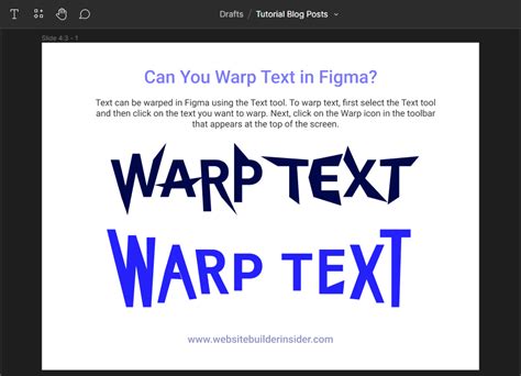 Can You Warp Text In Figma