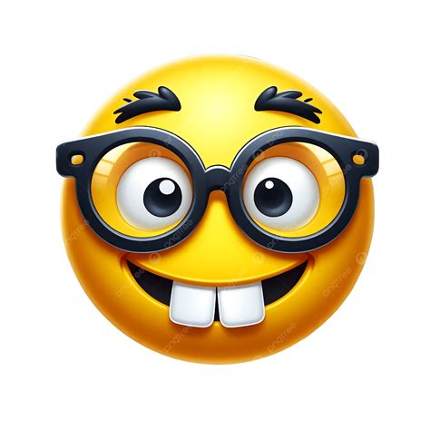 Emoji Nerd Smiley Emoticon Computer Icons Nerd Png