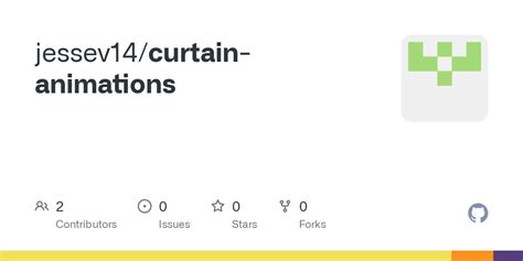 GitHub Jessev Curtain Animations