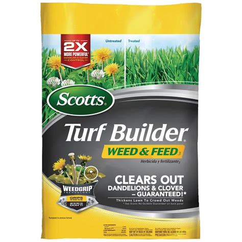 Scotts Turf Builder 34 3 Lbs 12 000 Sq Ft Weed And Feed Weed Killer
