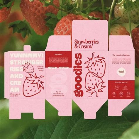 Fun Groovy Playful Sweet Iconic Creative Illustration Dessert Packaging