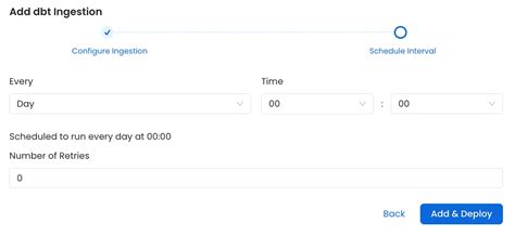 Configure Dbt Workflow From OpenMetadata UI