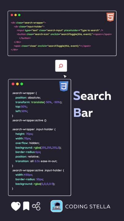 Dawood Javeed On Linkedin Search Bar Animation