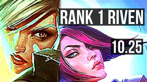Riven Vs Fiora Top Rank 1 Riven 9 Solo Kills 24m Mastery Euw