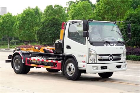 凯马套臂垃圾车 5方生活垃圾箱 湖北凯力专用汽车有限公司一分公司 湖北凯力专用汽车有限公司一分公司