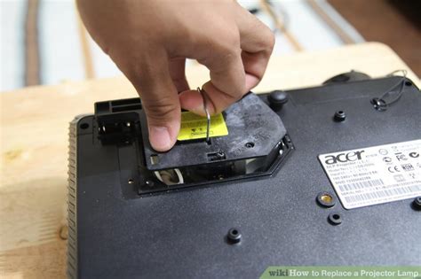 How To Replace A Projector Lamp Steps With Pictures WikiHow