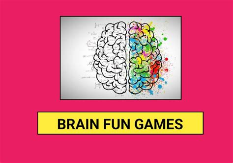 Exercise Your Brain With Fun And Challenging Brain Games