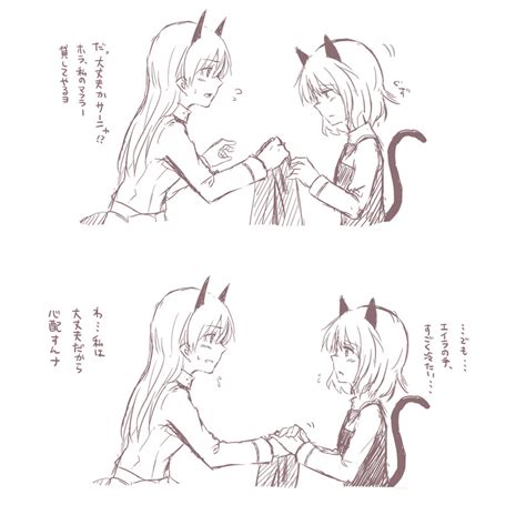 Sanya V Litvyak And Eila Ilmatar Juutilainen World Witches Series And 1 More Drawn By Jikasei