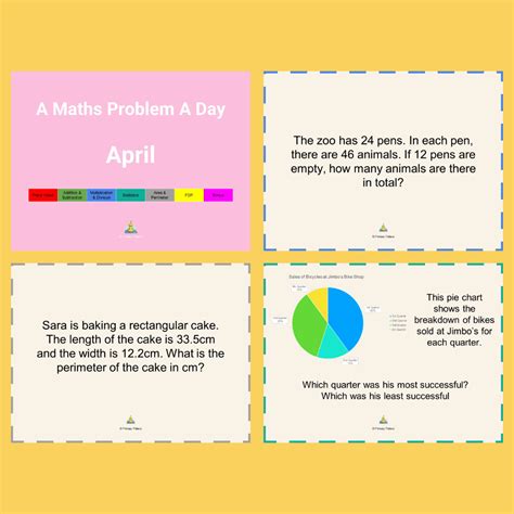 Mash 5th 6th Class Maths Palace A Maths Problem A Day April