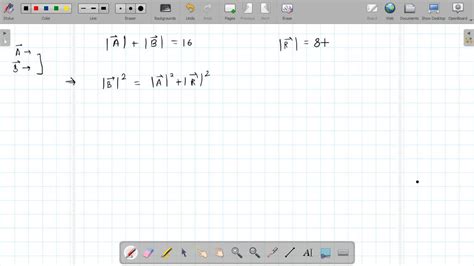 SOLVED The Simple Sum Of Two Co Initial Vectors Is 16 Units Their Vector Sum Is 8 Units The