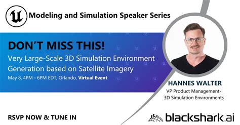 Blackshark Ai On Linkedin Training 3d Digitaltwin Modeling Simulation Developer…