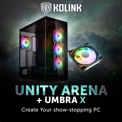 On The Arena Stage Kolink Unity Arena And Umbra X Overclockers Uk