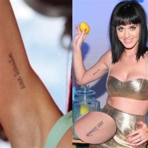 Katy Perry Tattoos Meaning Of Katy Perrys Arm Wrist And Ankle Tattoos