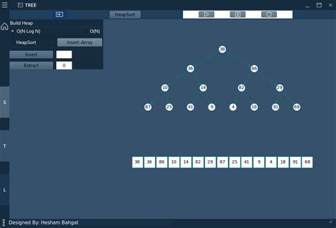 Github Heshambahgatvisualizertool Visualize Basic Sorting And Tree Algorithms