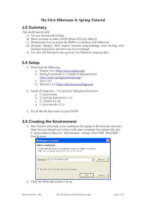 doc my first hibernate spring tutorial dokumen tips