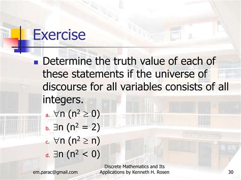 Discrte Structures Csy1 Quantifierspptx Programming Languages Computing