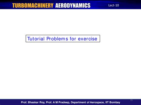 stagnation temperature turbomachinery aerodynamics lecture slides