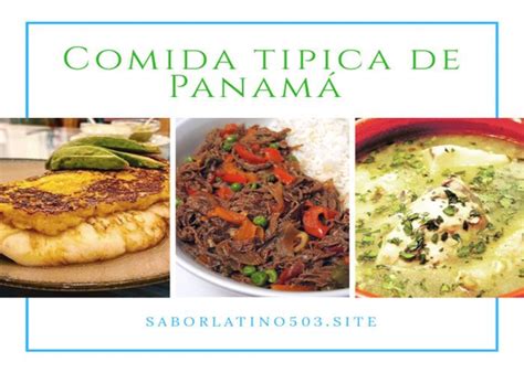 Comida Tipica Panameña Comida Comida De Panama Recetas De Comida