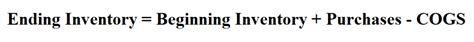 Formula Of Closing Inventory Betakery