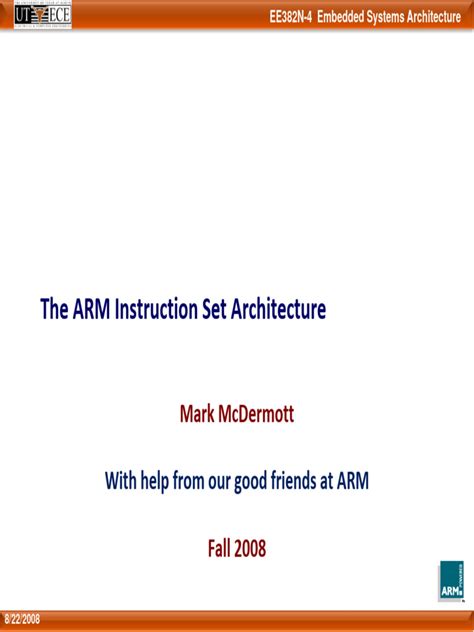 arm architecture pdf central processing unit assembly language
