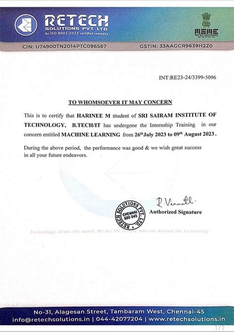 Harinee Murugesh On Linkedin I Am Pleased To Announce That I Have Successfully Completed My