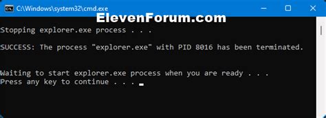 Add Restart Explorer Context Menu In Windows 11 Tutorial Windows 11 Forum
