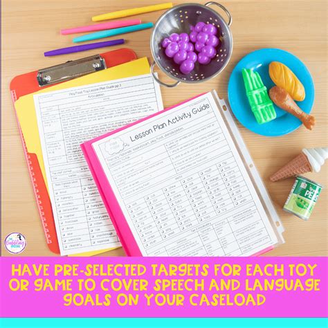 Toy Companion Play Based Speech Therapy Cheat Sheets Preview Thedabblingspeechie