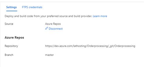 Azure Functions Deployment With Azure Repo Does Not Work Microsoft Qanda