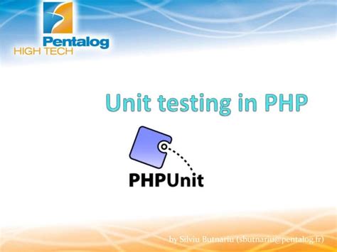 unit testing in php pptx