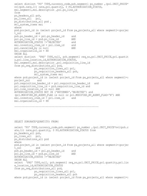 Project Related Requisitions Pos Download Free Pdf Sql Databases