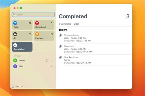 Reminders In Macos Ventura New Features To Help You Be More Productive Macworld