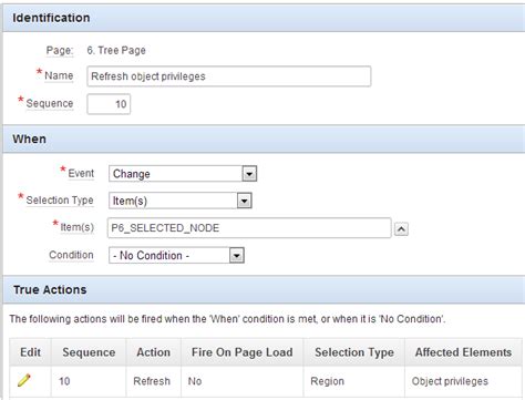 Grassroots Oracle Apex Tree Region Use Case Privileges