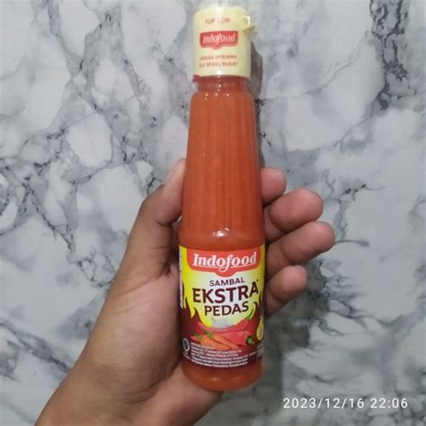 Jual Sambal Indofood Extra Pedas 135ml Shopee Indonesia