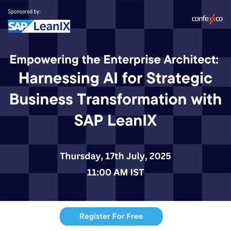 Enterprisearchitecture Ai Sapleanix Businesstransformation Webinar