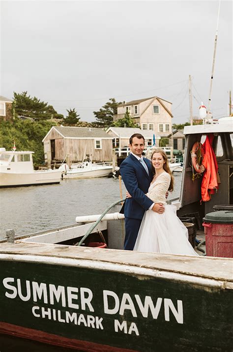 The Vineyard Gazette Marthas Vineyard News Olivia Larsen Weds