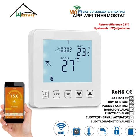 buy eu 100 240v 3a hysteresis 1 degree gas boiler