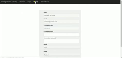 Online Notes Sharing Platform Project In Php With Source Code And