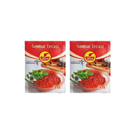 Jual Finna Sambel Uleg Terasi Sachet 2 X 200 Gr Shopee Indonesia